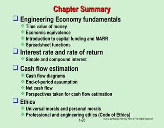 Chapter 1 foundations of engineering economy | PPT