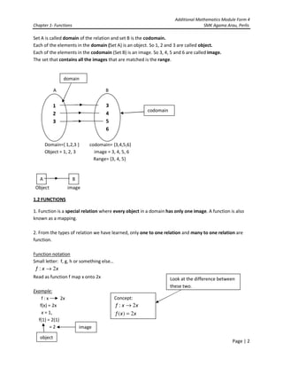 Chapter1 functions | PDF