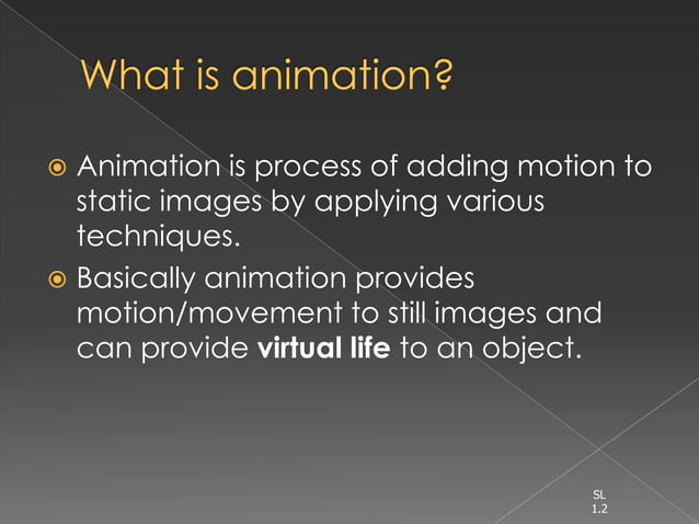 TMD2063 | Digital Animation — Chapter 1 | PPT