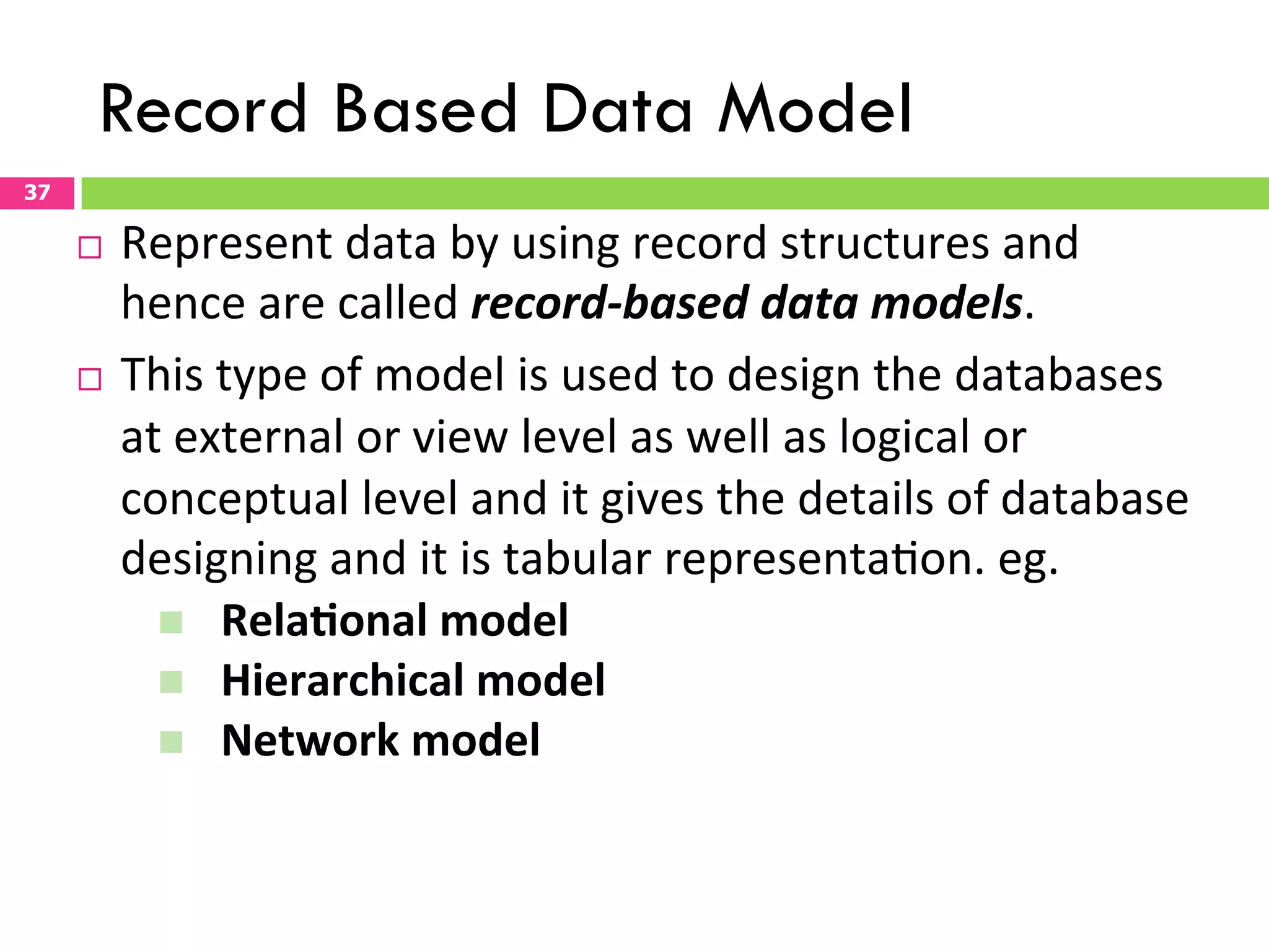 Chapter 1 Fundamentals of Database Management System | PDF