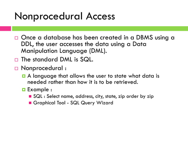 Chapter 1 Fundamentals of Database Management System | PDF | Databases | Computer Software and ...