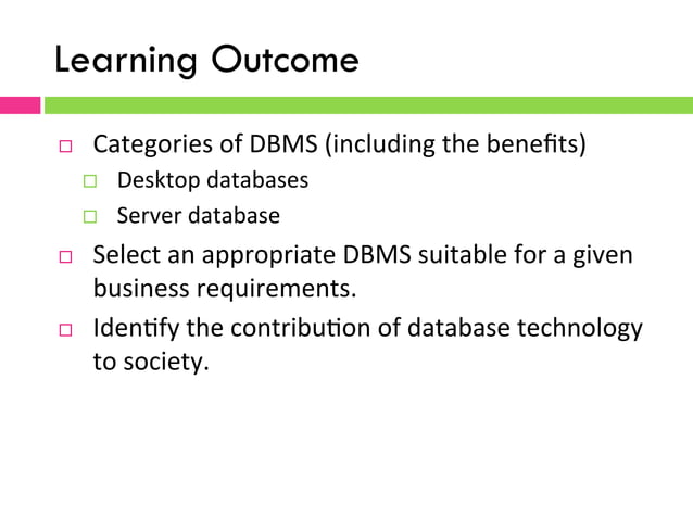 Chapter 1 Fundamentals of Database Management System | PDF | Databases ...
