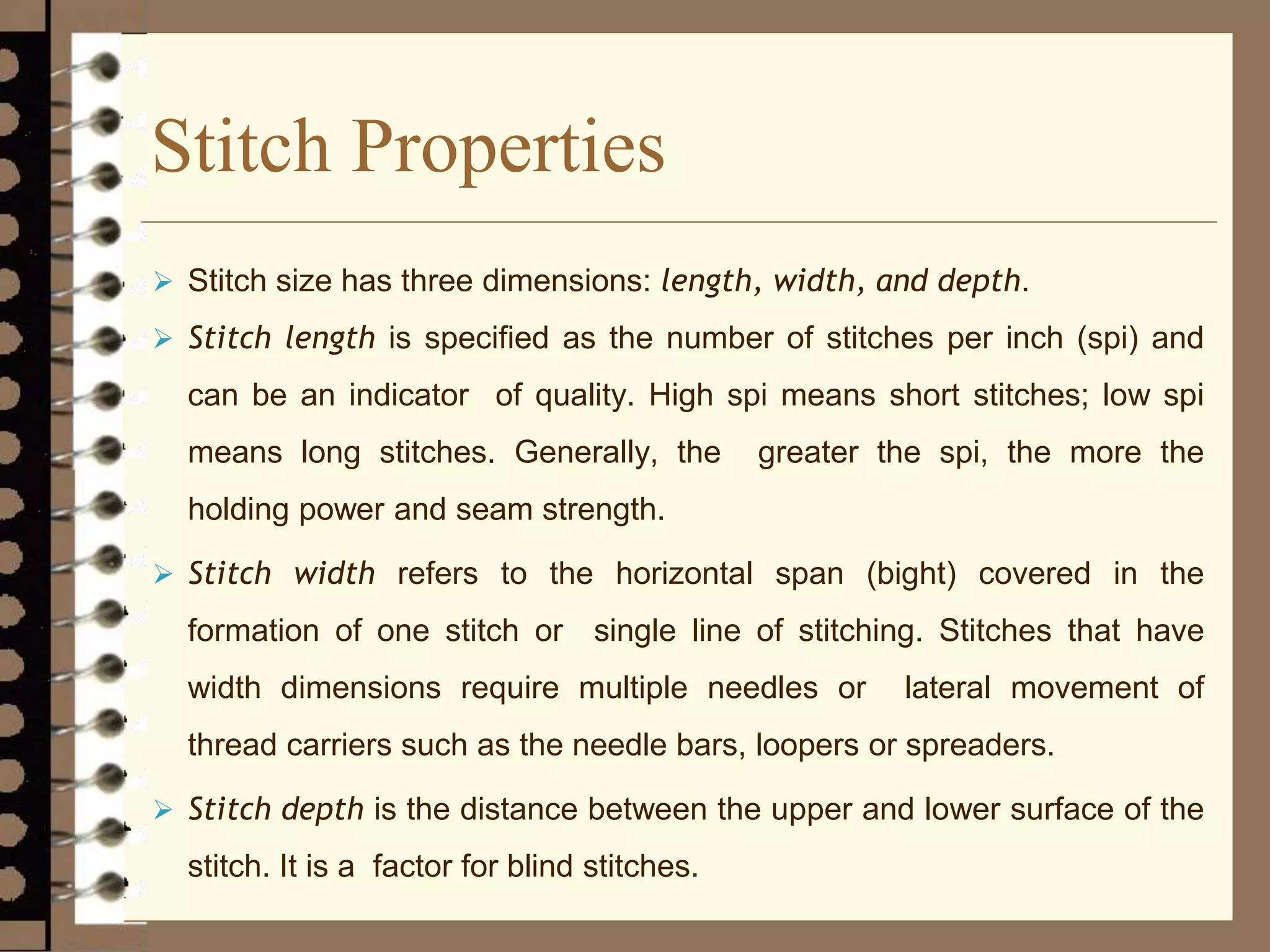 Chapter 1 garment sewing section (GUB) | PPT