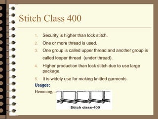 Chapter 1 garment sewing section (GUB) | PPT