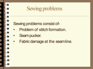 Chapter 1 garment sewing section (GUB) | PPT