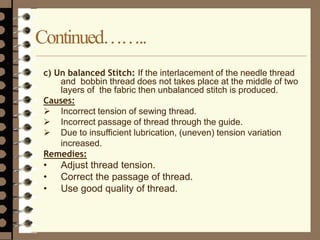Chapter 1 garment sewing section (GUB) | PPT