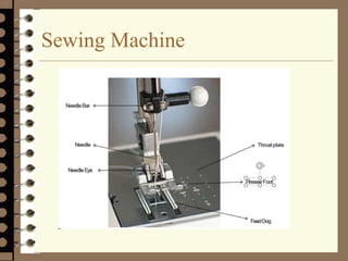 Chapter 1 garment sewing section (GUB) | PPT