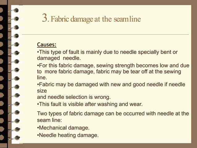 Chapter 1 garment sewing section (GUB) | PPT