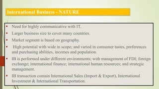 Globalization & International Business.ppt