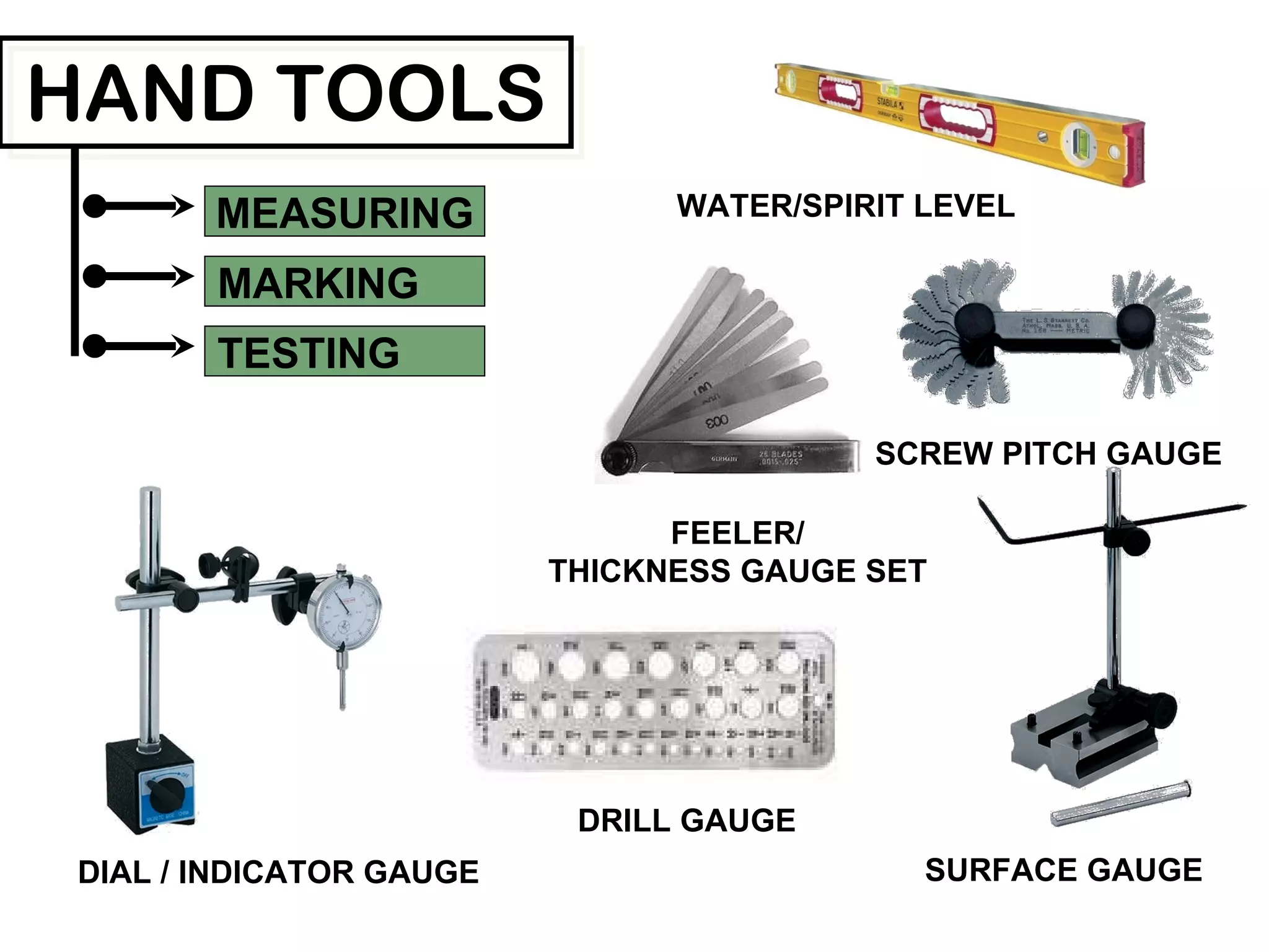Chapter 1: Hand Tools | PPT