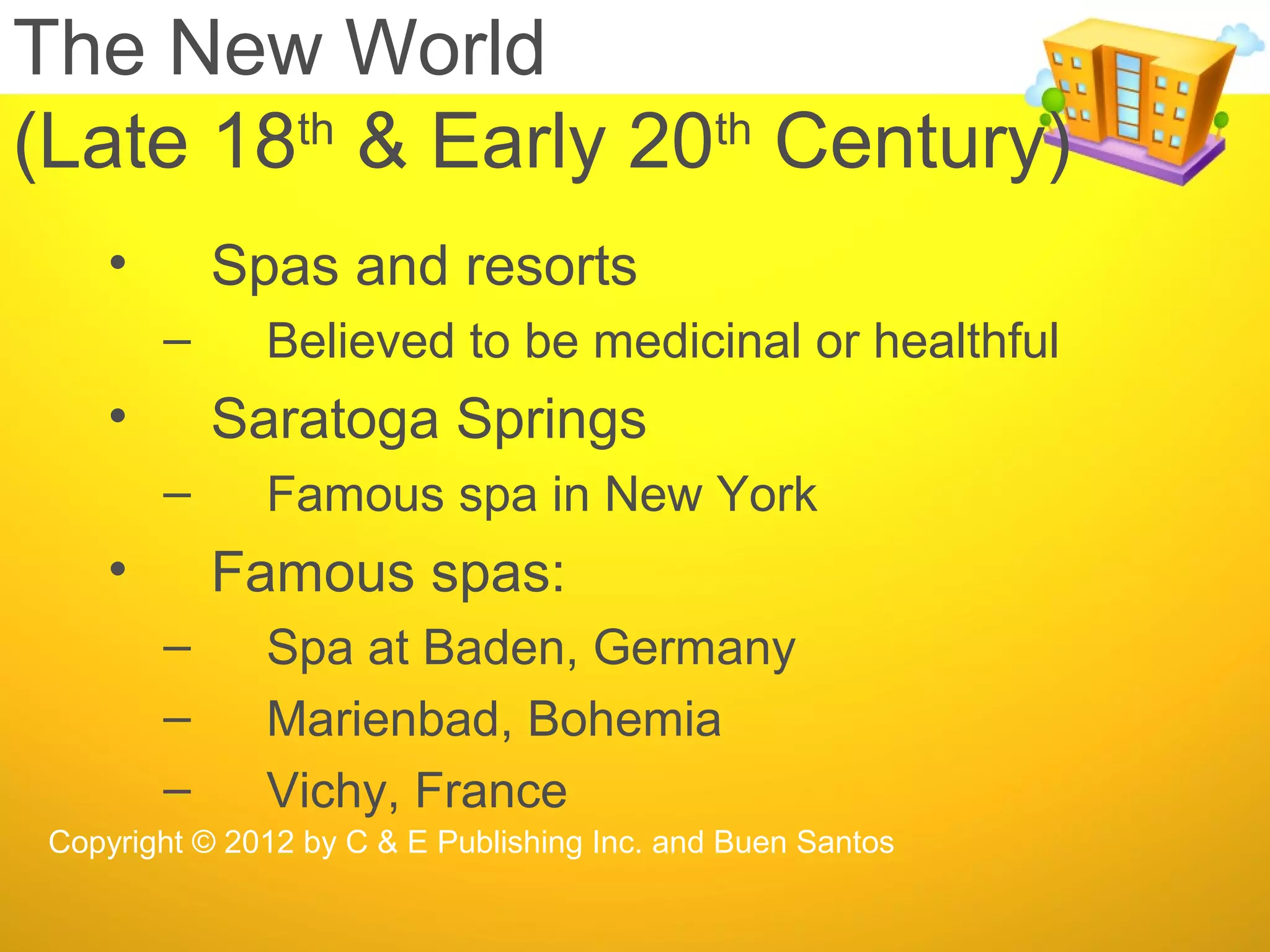 Chapter 1 history of lodging industry | PPT