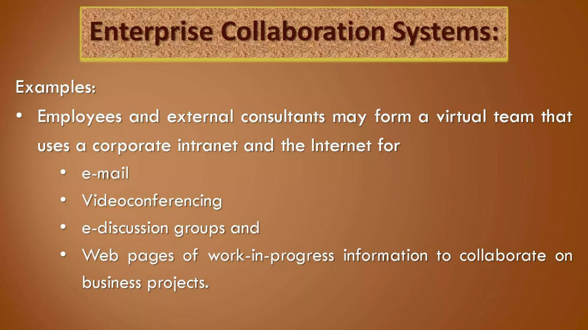 Chapter 1 Business information systems | PPTX