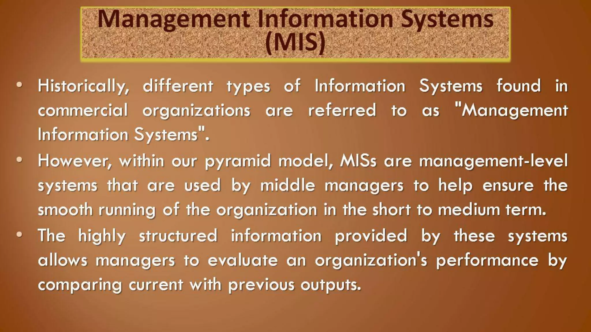 Chapter 1 Business information systems | PPTX