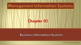 Chapter 1 Business information systems | PPT
