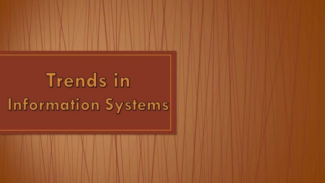 Chapter 1 Business information systems | PPTX