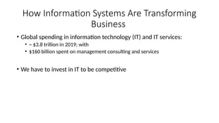 Chapter 1 - Information Systems in Global Business Today.pptx