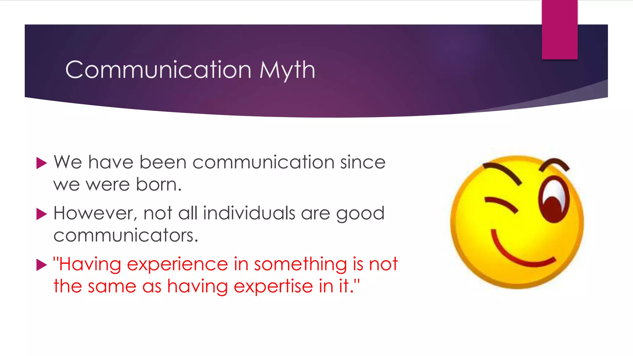 Chapter 1 - Interpersonal Communication | PPTX