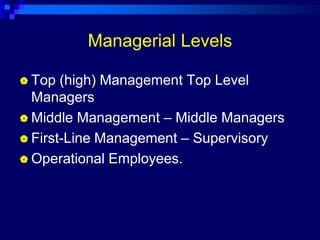 Chapter 1 intro-management | PPTX