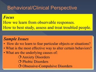 Chapter 1 introducing psychology | PPTX