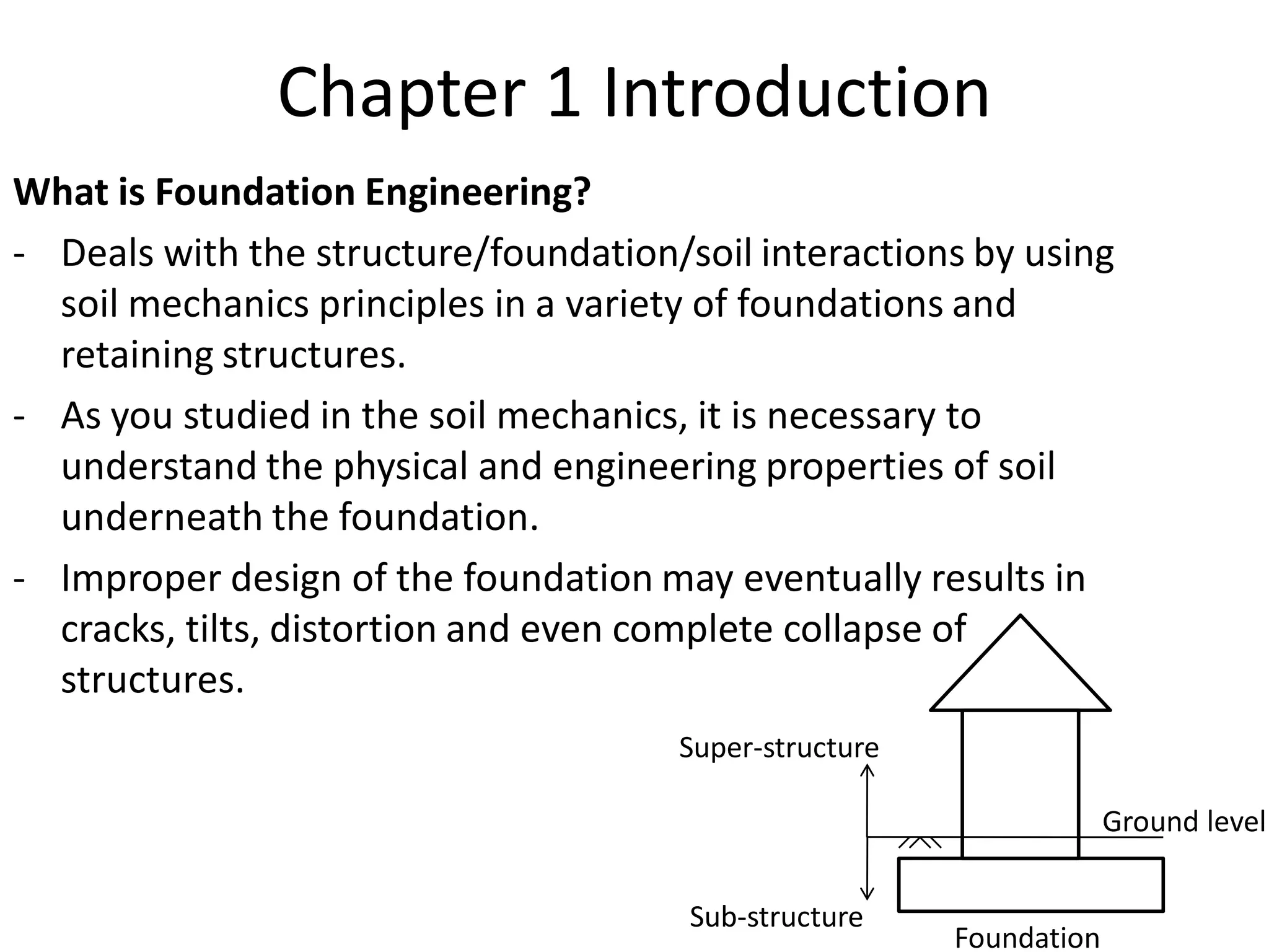 Chapter 1: Foundation Engineering | PDF