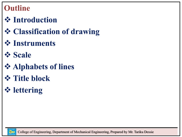 Basic introduction to Engineering Drawing | PDF