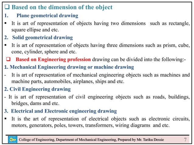 Basic introduction to Engineering Drawing | PDF