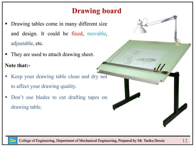 Basic introduction to Engineering Drawing | PPT