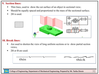 Basic introduction to Engineering Drawing | PPT