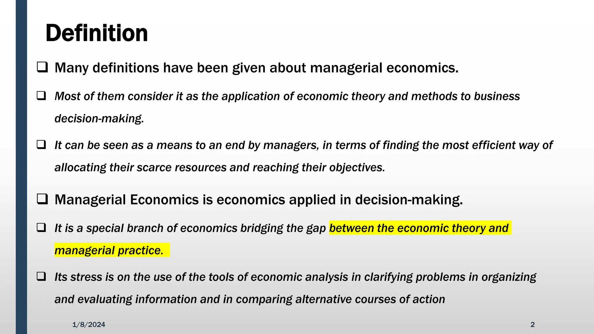 Managerial Economics Chapter 1 - Introduction.pptx