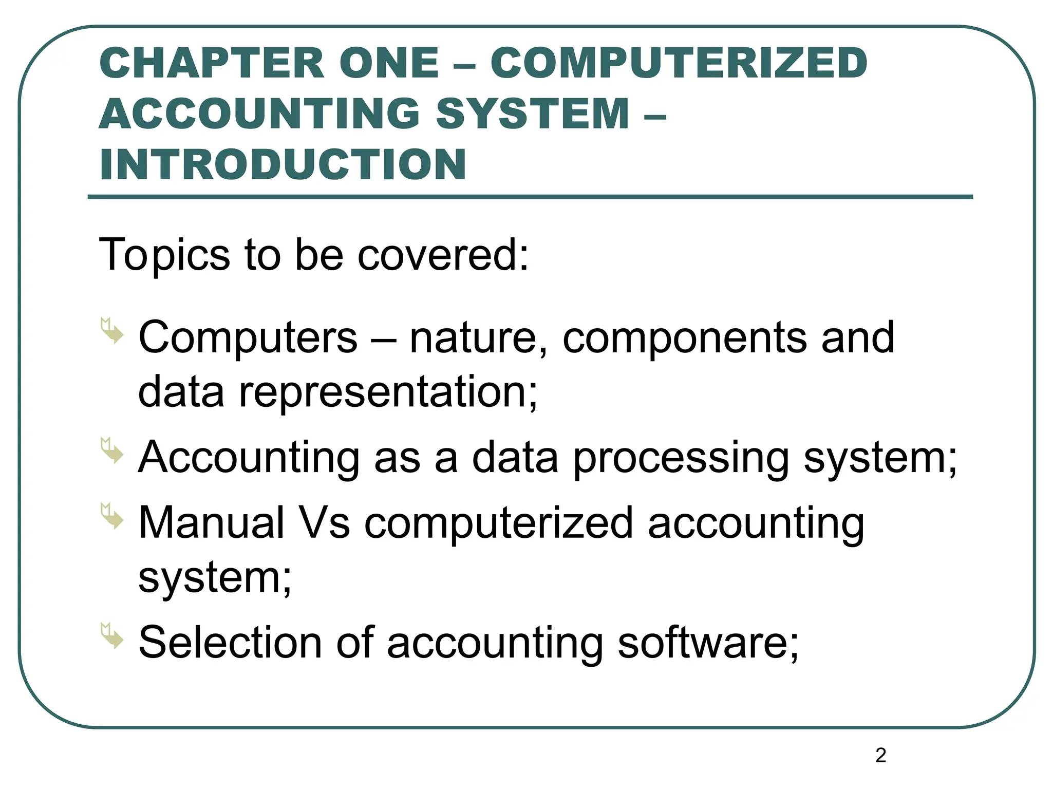 Chapter 1-Introduction to peachtree Accounting | PPT