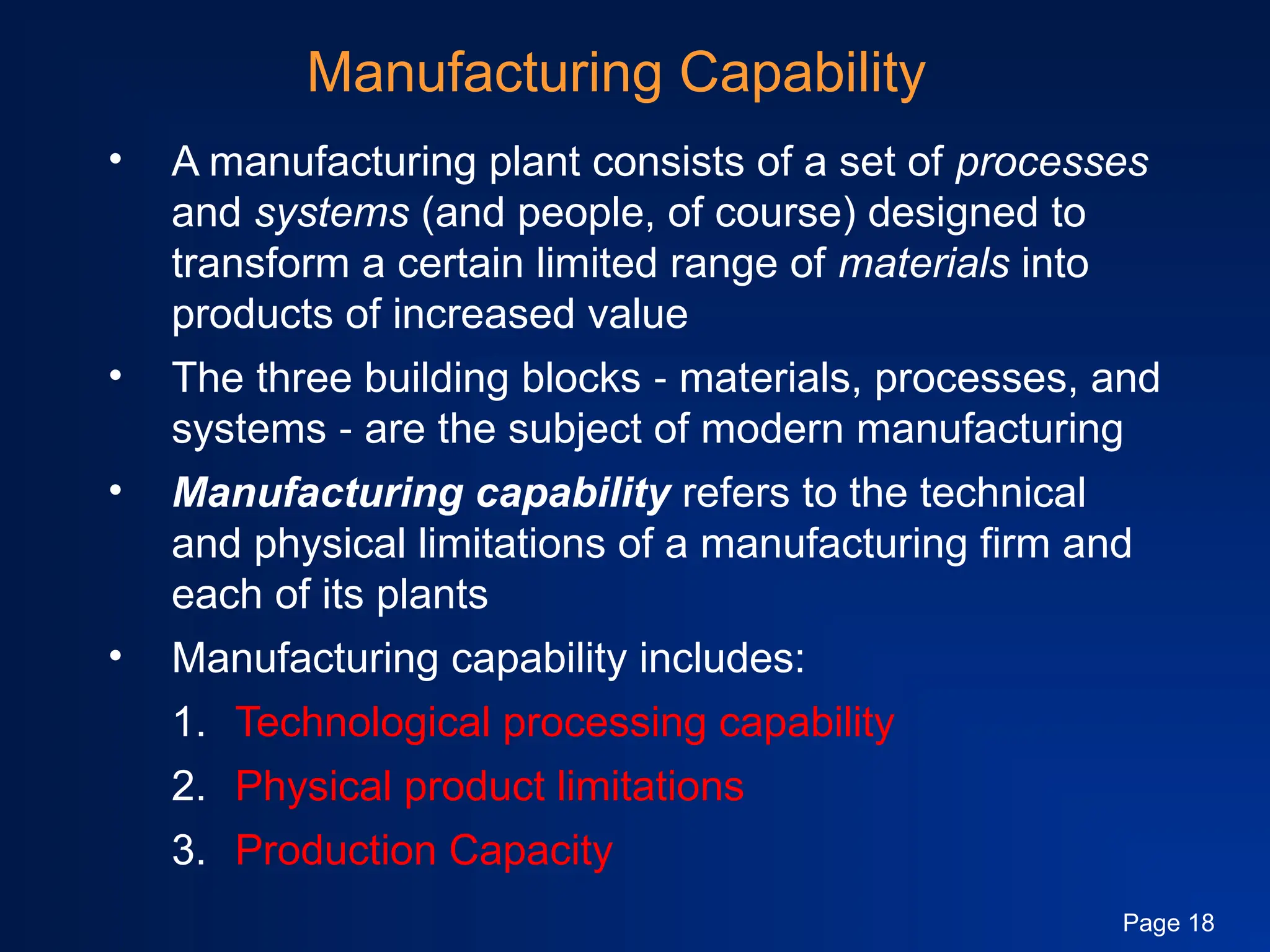 Chapter 1-Introduction to Manufacturing Processess | PPT