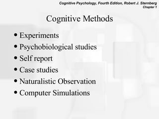 Chapter1 Introduction To Cognitive Psychology | PPT