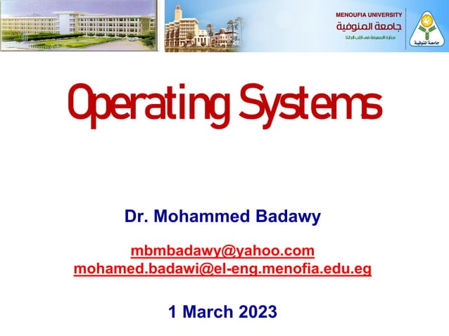 chapter1-introduction-to-operating-system.pdf | Operating Systems | Computer Software and ...