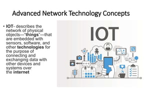 CHAPTER 1-Introduction of Advanced Network Technology and Facilities.pptx | Internet | Computing