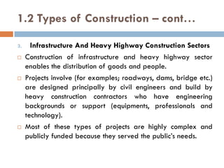 Chapter 1 introduction of construction engineering | PDF