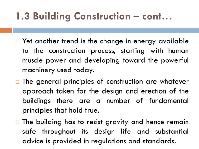 Chapter 1 introduction of construction engineering | PDF | Construction ...