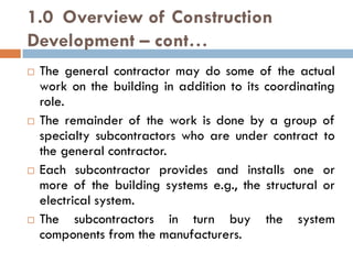 Chapter 1 introduction of construction engineering | PDF