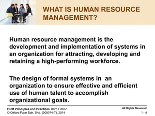 Chapter 1 Introduction of HR | PPT