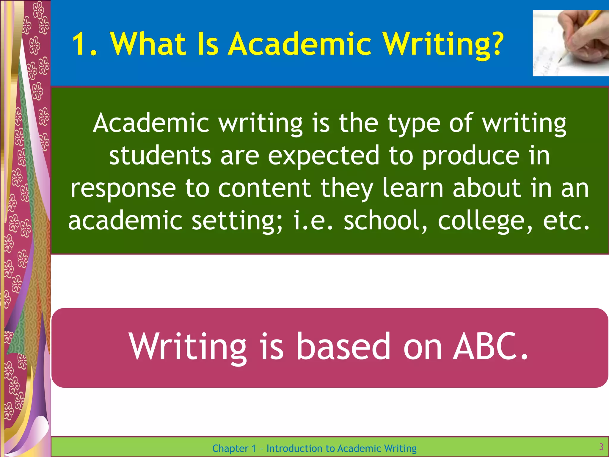 Chapter 1 - Introduction to Academic Writing.pptx