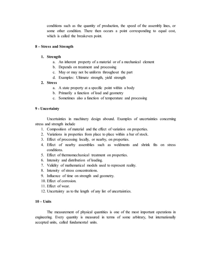 Chapter 1 introduction to agricultural machinery design | DOCX ...