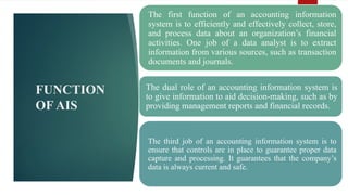 Chapter 1 - Introduction to Accounting Information System | PPTX