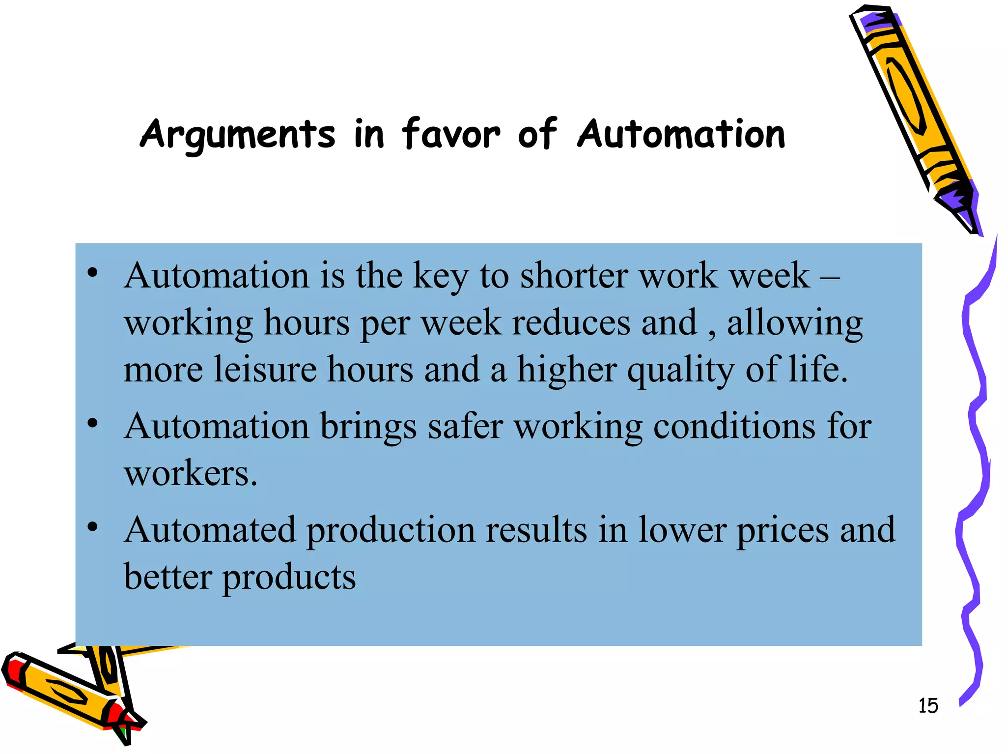 Chapter 1 introduction to automation | PPT