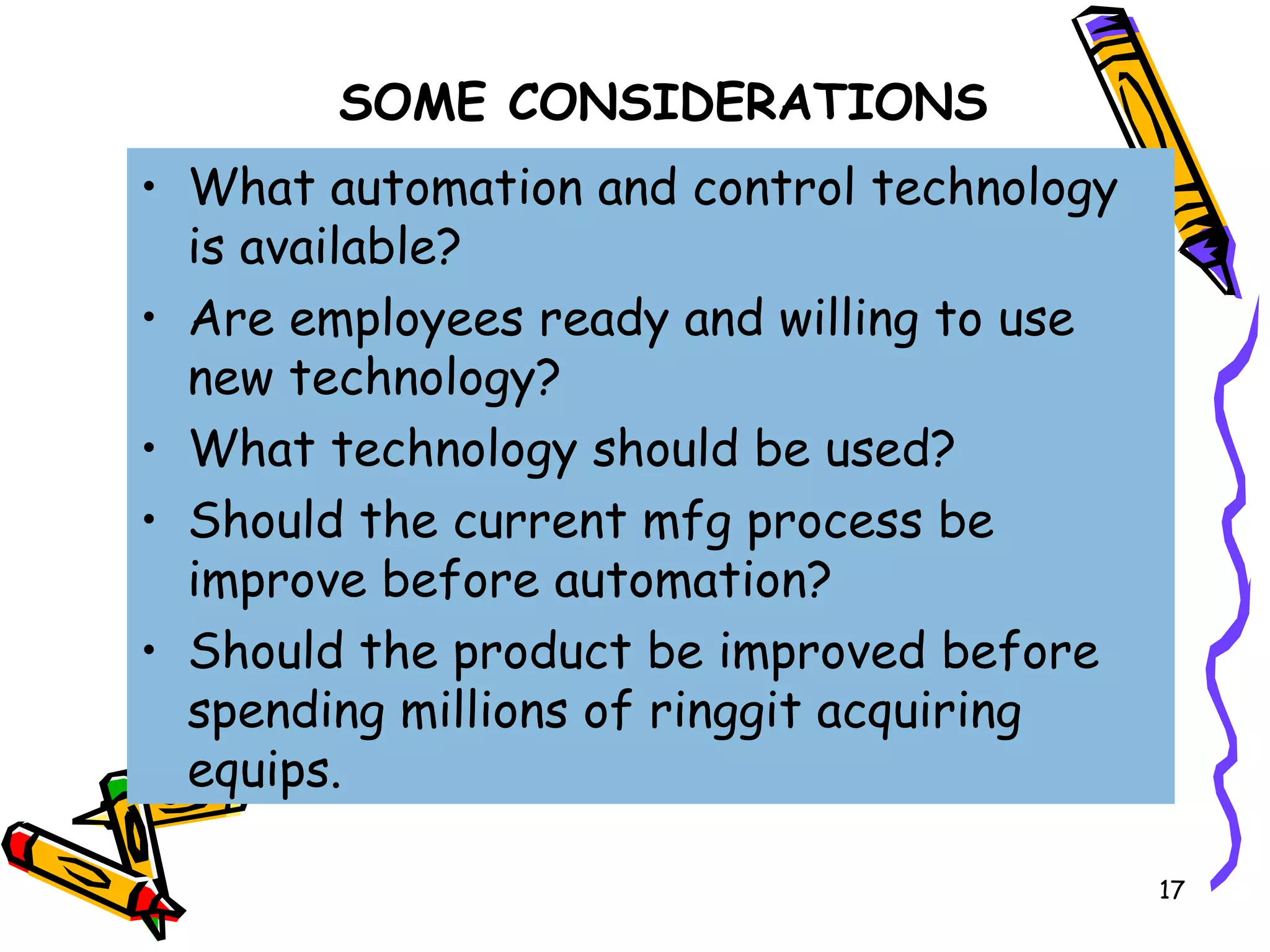 Chapter 1 introduction to automation | PPT