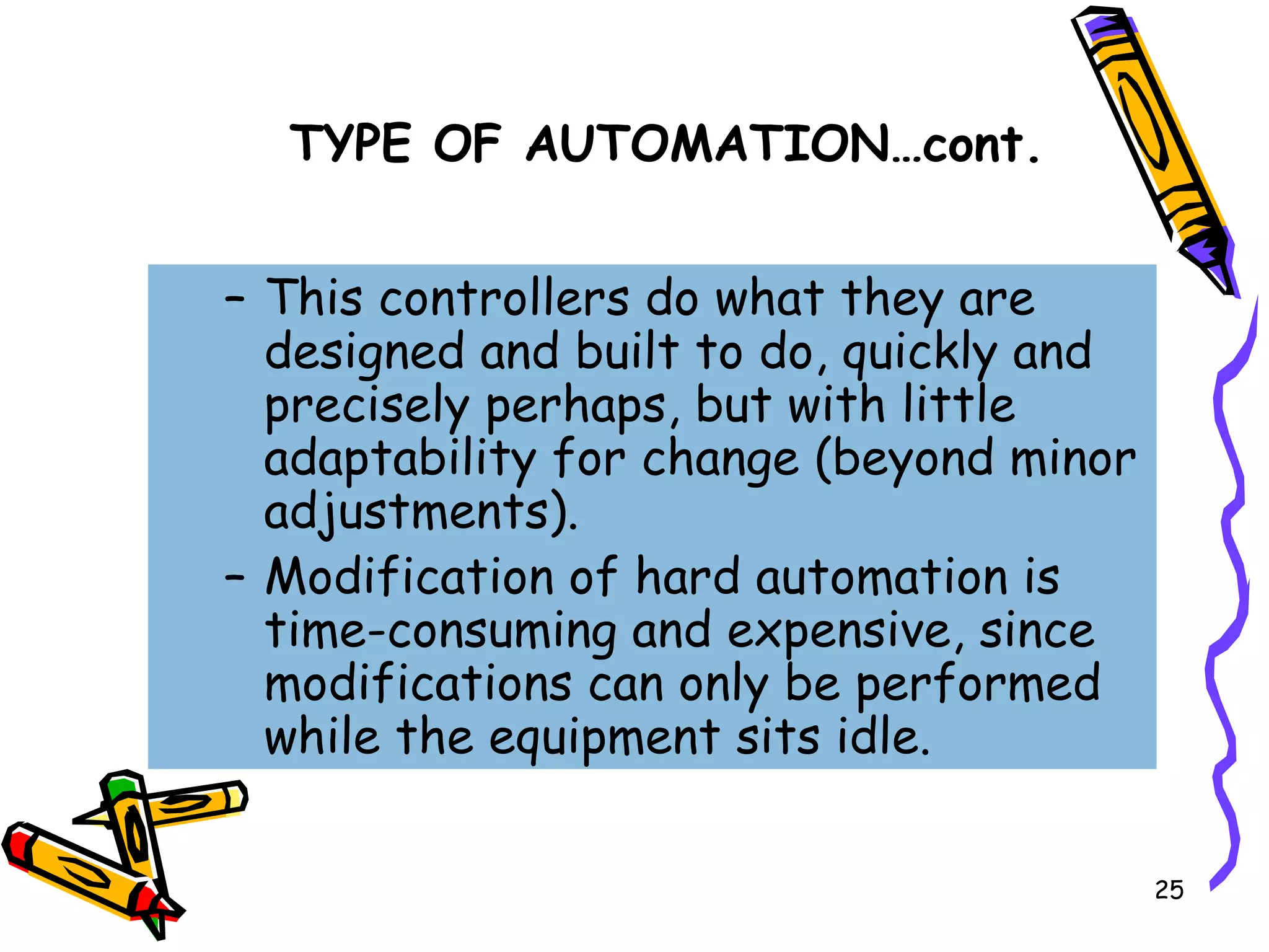 Chapter 1 Introduction To Automation Ppt