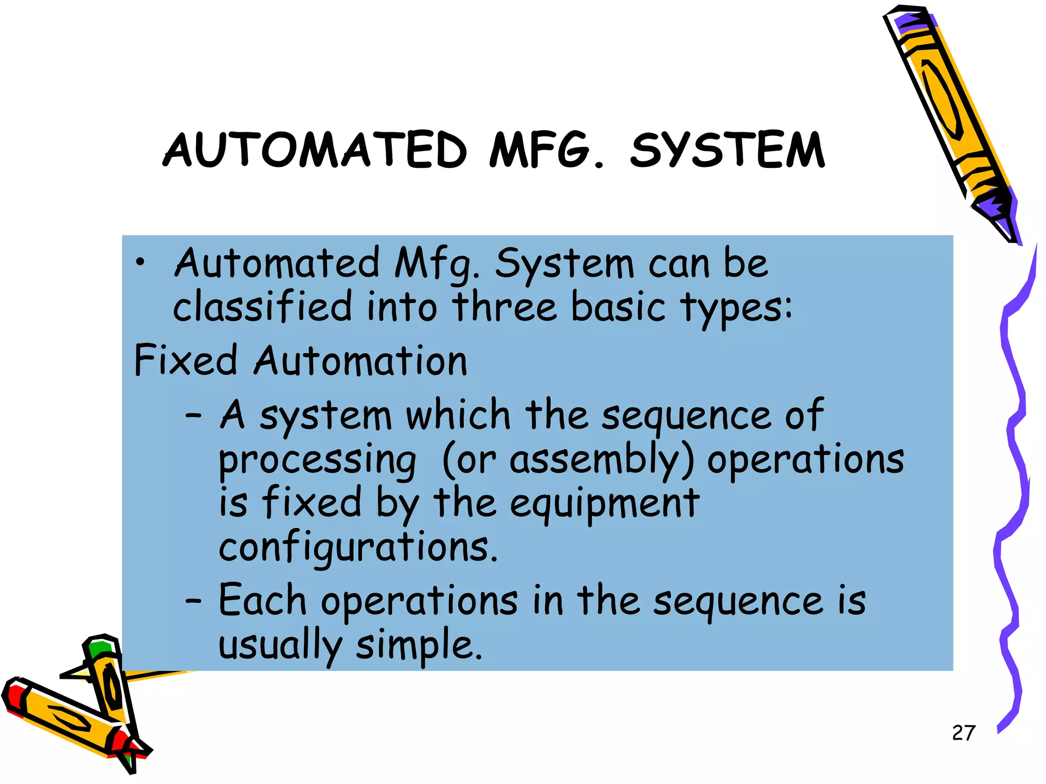 Chapter 1 Introduction To Automation Ppt