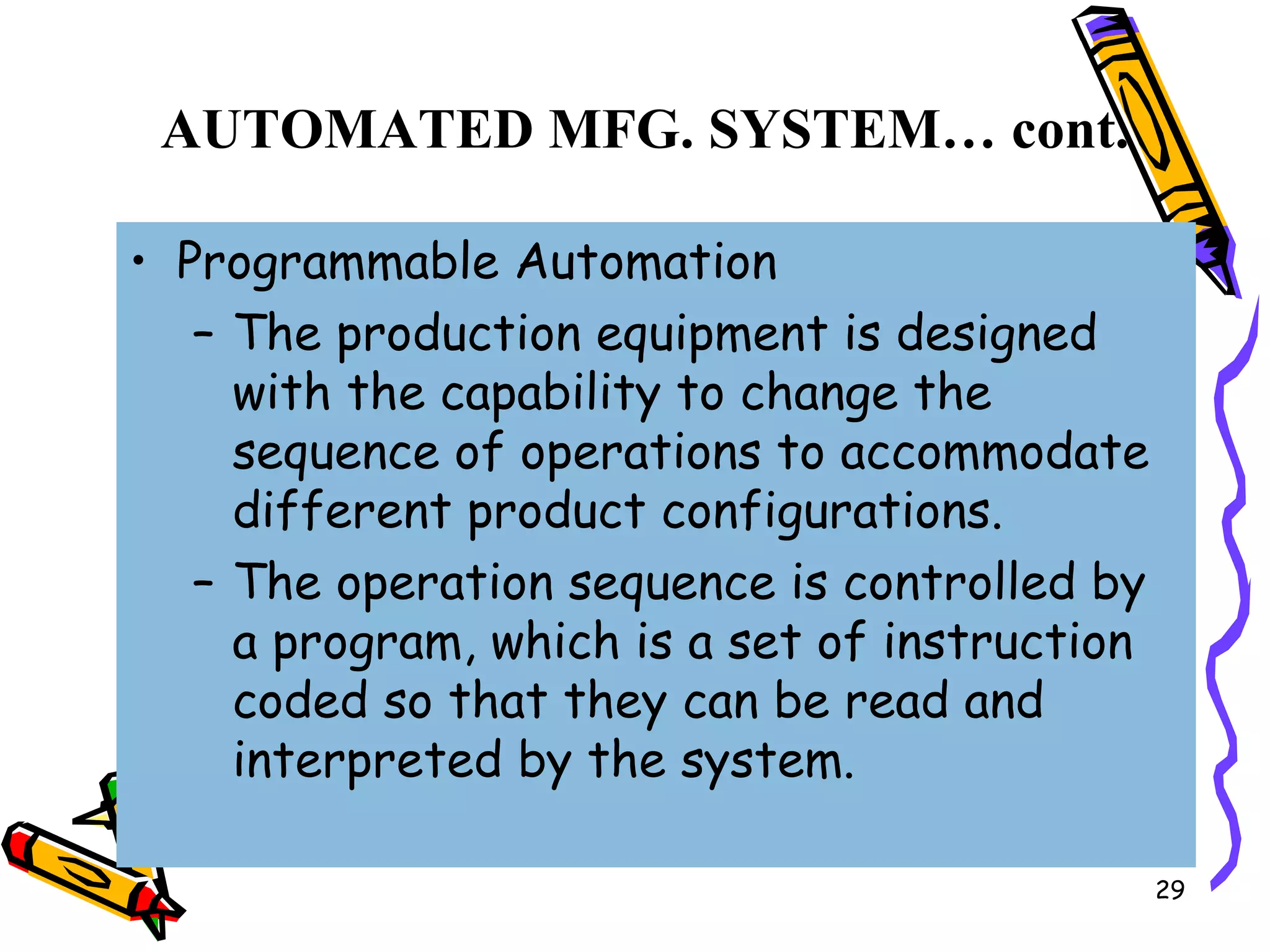 Chapter 1 introduction to automation | PPT