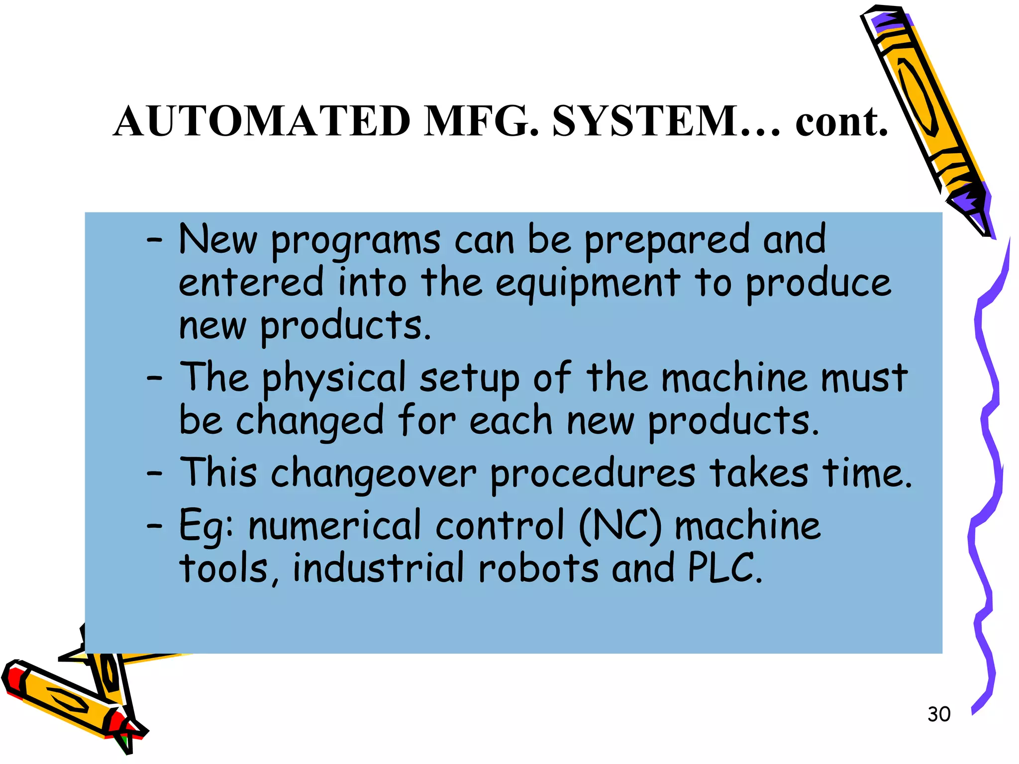 Chapter 1 Introduction To Automation Ppt