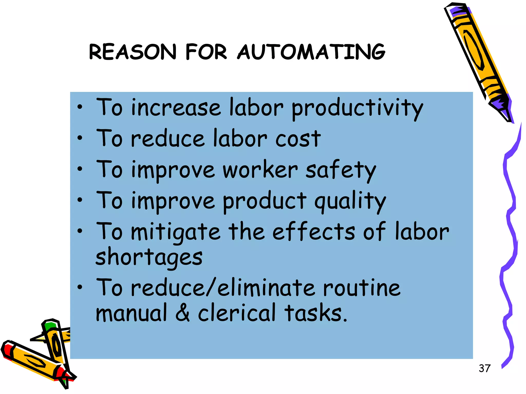 Chapter 1 Introduction To Automation Ppt