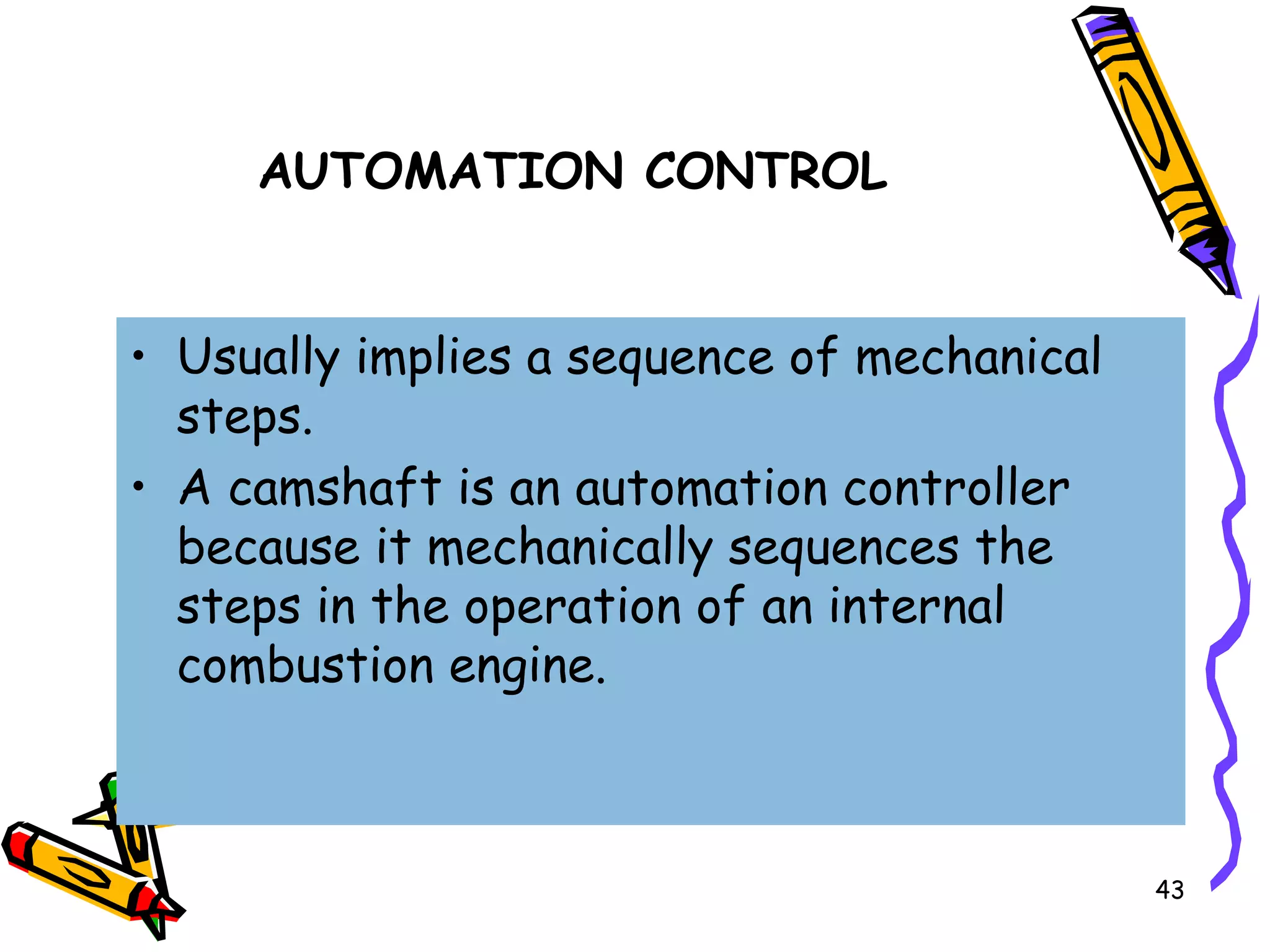 Chapter 1 Introduction To Automation Ppt