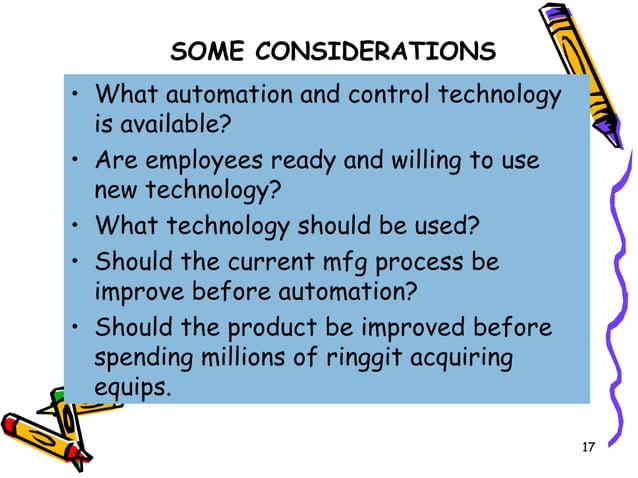 Chapter 1 introduction to automation | PPT